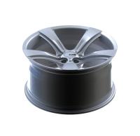 China Silver 20 Inch Monoblock Wheels 2 Piece Forged Wheels For Cars for sale