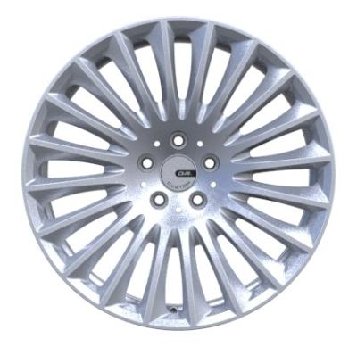 China Silver Multi Spoke Concave Wheels 6061 T6 PCD 5-115 19 Inch for sale