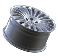 China Silver Multi Spoke Concave Wheels 6061 T6 PCD 5-115 19 Inch for sale