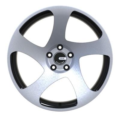 China VIA 19 Inch Forged Wheels PCD 5 X 115 6061 T6 Gloss Black for sale
