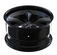 China 24 Inch 5x130 Black Wheels for sale