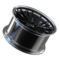 China HUB 66.5mm 2 Piece Forged Wheels 21 Inch 5x112 Deep Concave for sale