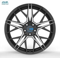 China PCD 5-130 Custom Forged Wheels ET48 21 Inch Gunmetal Black Rims for sale