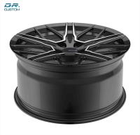 China PCD 5-130 Custom Forged Wheels ET48 21 Inch Gunmetal Black Rims for sale