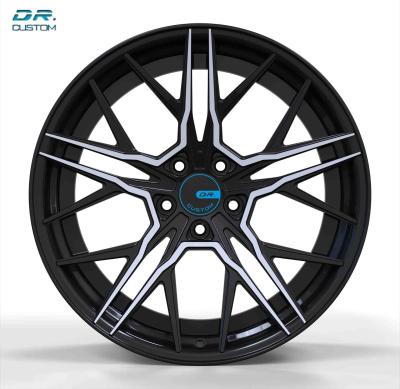 China ET30 Lightweight Forged Alloy Wheels One Piece 5x108 22 Inch Rims for sale