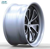 China Aluminum Custom 2 Piece Wheels ET30 5-114.3 22 Inch Gloss Black Rims for sale