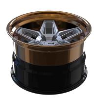 China 22 Inch Three Piece Forged Wheels JWL 3 Piece Automotive Rims for sale