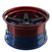 China 19 Inch 3 Piece Forged Rims ET25 Three Piece Racing Wheels for sale