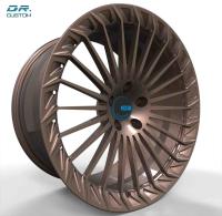 China 21 Inch Custom Forged Wheels PCD 5-108 ET15 Bronze Off Road Rims for sale