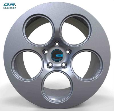 China One Piece Hyper Silver 5x112 18 Inch Rims Polished Aluminum Wheels for sale