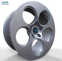 China One Piece Hyper Silver 5x112 18 Inch Rims Polished Aluminum Wheels for sale