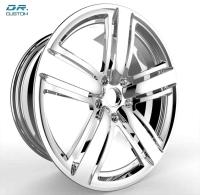 China PCD 5 VW Forged Auto Wheels 18 Inch 6061 T6 One Piece Rims for sale