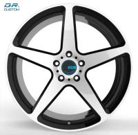 China PCD 5-139.7 Deep Concave Forged Wheels SAE Gloss Black Rims 20 Inch for sale