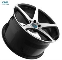 China PCD 5-139.7 Deep Concave Forged Wheels SAE Gloss Black Rims 20 Inch for sale