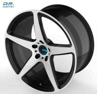 China PCD 5-139.7 Deep Concave Forged Wheels SAE Gloss Black Rims 20 Inch for sale