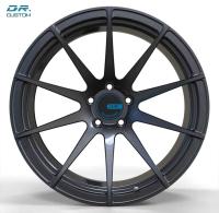 China ET40 Super Deep Concave Wheels Aluminum Matte Black 18 Inch Rims for sale