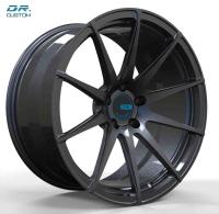 China ET40 Super Deep Concave Wheels Aluminum Matte Black 18 Inch Rims for sale