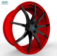 China 23 Inch 6061 T6 One Piece Forged Wheels PCD 5-108 Two Color for sale