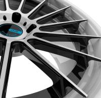 China SAE OEM Two Piece Forged Wheels ET45 5x112 22 Inch Rims for sale
