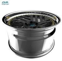 China Gray Deep Dish Off Road Wheels Rims ET15 5x108 17 Inch for sale