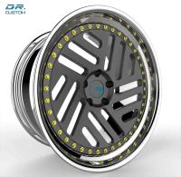 China Gray Deep Dish Off Road Wheels Rims ET15 5x108 17 Inch for sale