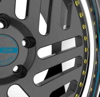 China Gray Deep Dish Off Road Wheels Rims ET15 5x108 17 Inch for sale