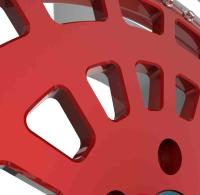 China Brushed Red Forged Step Lip Wheels ET15 5x114.3 18 Inch for sale