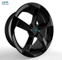 China 20in One Piece Forged Wheels ODM Matt Black Alloy Wheel for sale