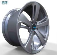 China ODM Gloss Sliver Monoblock Forged Wheels 6061 T6 Alloy Three Piece for sale