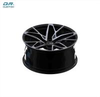 China OEM 1 piece Racing Forged Wheels Gloss Black 5x108 17 Inch Rims for sale