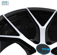China 1 Piece Racing Forged Wheels Hyper Black ET25 5x112 18 Inch Rims for sale