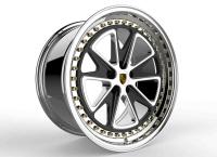 China ET10 20 Inch Rims Deep Dish Wheels 3 Piece For BMW VW Porsche for sale