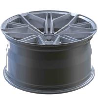 China ODM 1 Piece Forged Auto Wheels 23 Inch Hyper Silver Alloy Wheels for sale