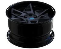 China 6061 T6 Deep Dish Forged Wheels Round J Matt Black 19 Inch Rims for sale