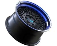 China PCD 5x120 Deep Dish Wheels Two Piece Style Step J Step Lip for sale