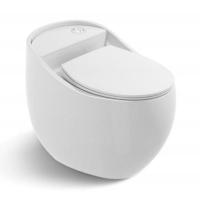 China Modern Green One Piece Toilet 600x600mm Ceramic Sanitary Ware WC for Bathroom for sale