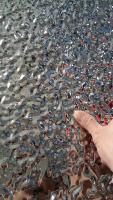 China Water Ripple Color Mirror Embossed Stainless Steel Plate 0.6mm for Hotel Villa Ceiling Curtain Wall for sale