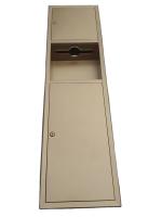 China Stainless Steel Shower Niche with Built-in Light and Toilet Paper Holder 600x600mm for sale