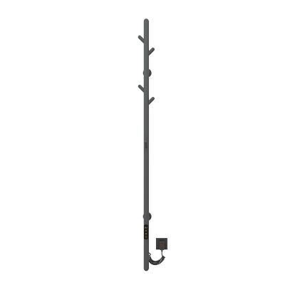 China Electric Bathroom Towel Warmer Rack 304 Stainless Steel Wall Mounted 50-60cm for sale