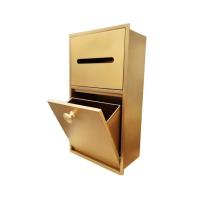 China Stainless Steel Shower Niche 12x12 Inch 4 Inch Deep Built-in Wall Storage Shelf Chrome Finish for sale