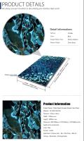 China Non-Alloy Water Ripple Stamped Stainless Steel Sheet 0.5mm 1219mm Decorative Panel for sale