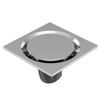 China Brushed Stainless Steel Floor Drain Grate 150x150mm Heavy Duty Car Wash Sink Waste Trap for sale