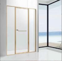 China Stainless Steel Sliding Shower Door Enclosure 8mm Tempered Glass Custom Size for sale