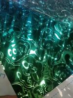 China 1kg Water Ripple Corrugated Hammered Decorative Stainless Steel Sheet 201 304 316 Grade for sale