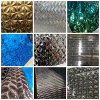China 1kg Water Ripple Corrugated Hammered Decorative Stainless Steel Sheet 201 304 316 Grade for sale