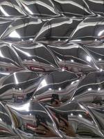 China 1kg Water Ripple Corrugated Hammered Decorative Stainless Steel Sheet 201 304 316 Grade for sale