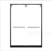 China Stainless Steel Sliding Shower Enclosure 8mm Tempered Glass Custom Size for sale