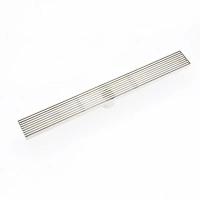 China SS304 316 Stainless Steel Linear Floor Drain 68x400mm Invisible Modern for sale