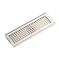 China SS304 316 Stainless Steel Linear Floor Drain 68x400mm Invisible Modern for sale