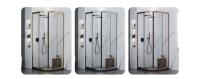 China Stainless Steel Corner Shower Enclosure 8mm Tempered Glass Sliding Door Custom Size for sale